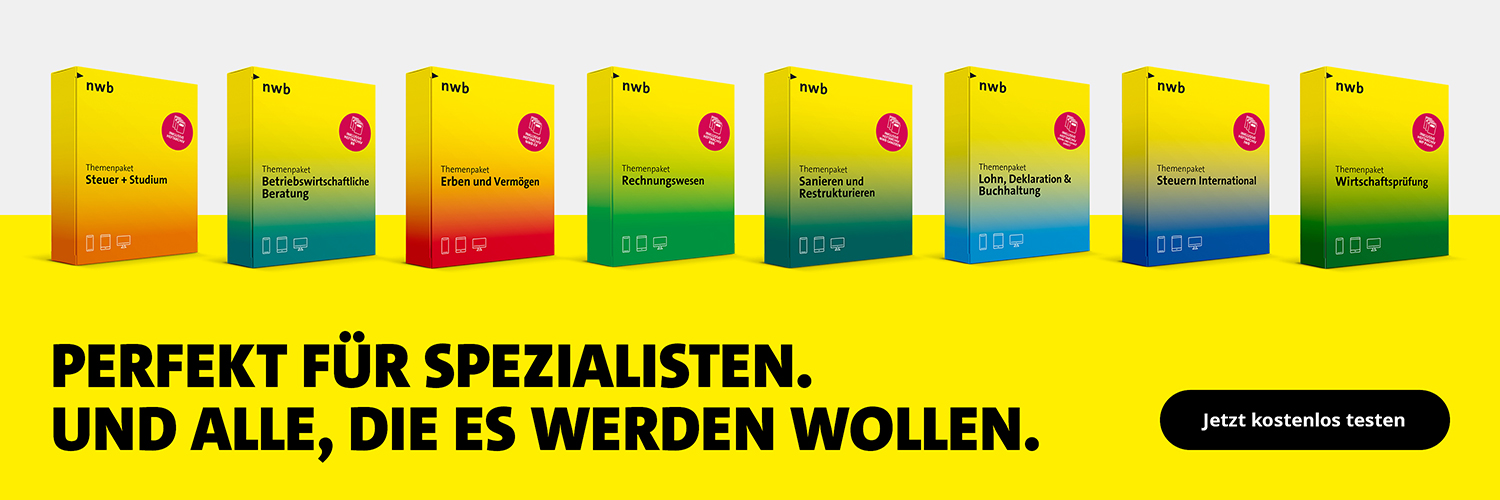 PRAXISWISSEN MIT TIEFGANG | NWB Verlag