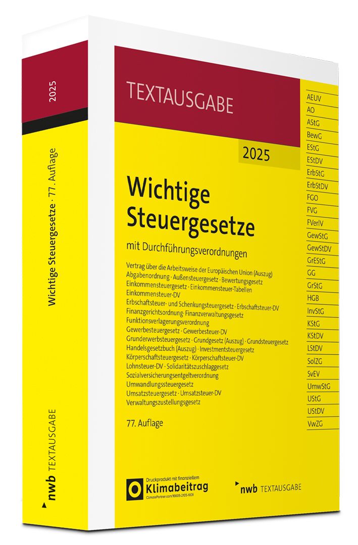 NWB Shop - Bücher, Zeitschriften, Datenbanken für Steuerrecht ...